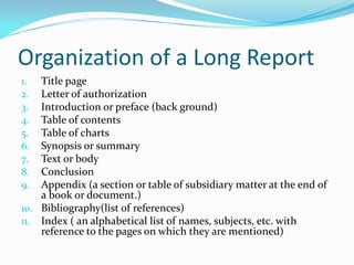 Report writing | PDF