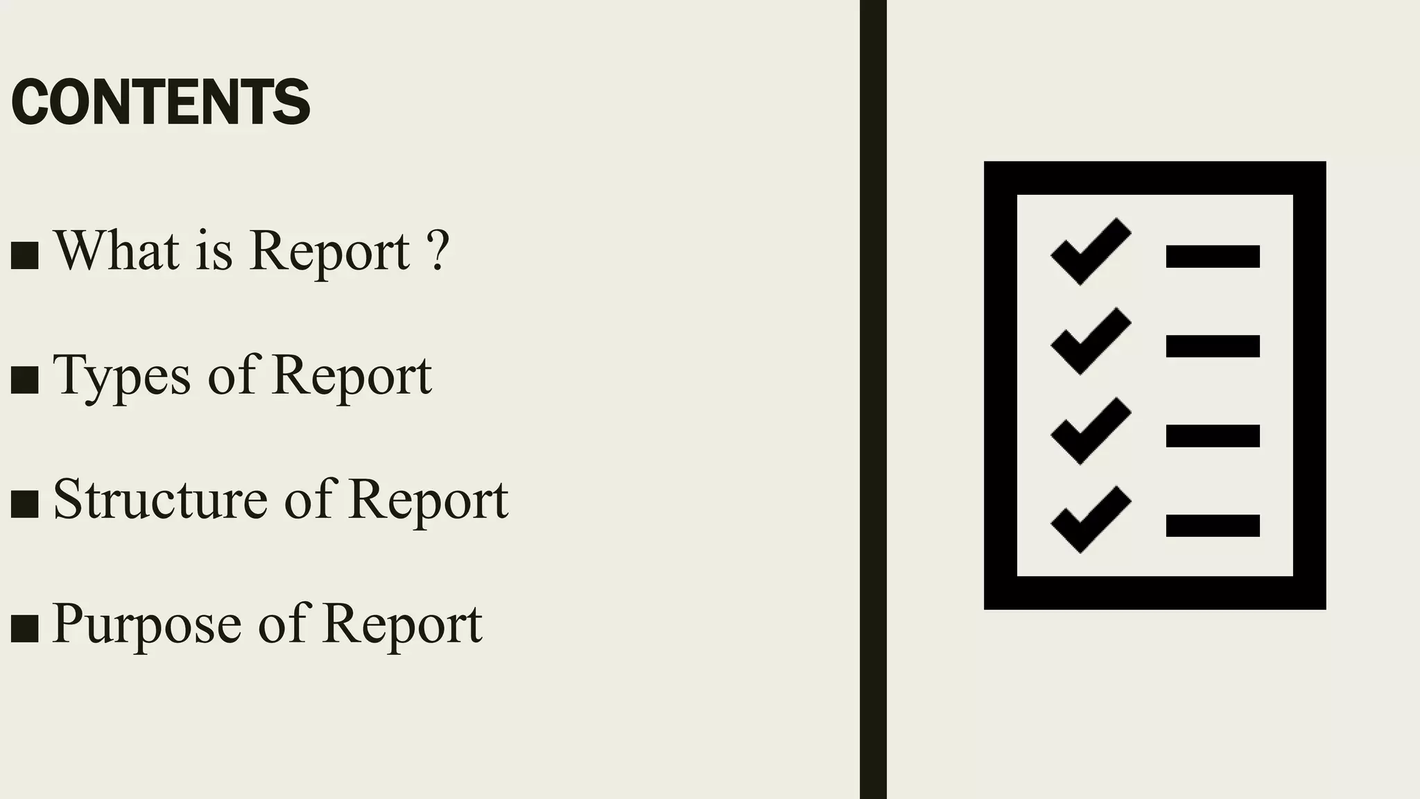 How to write a Report in English Grammer | PPTX