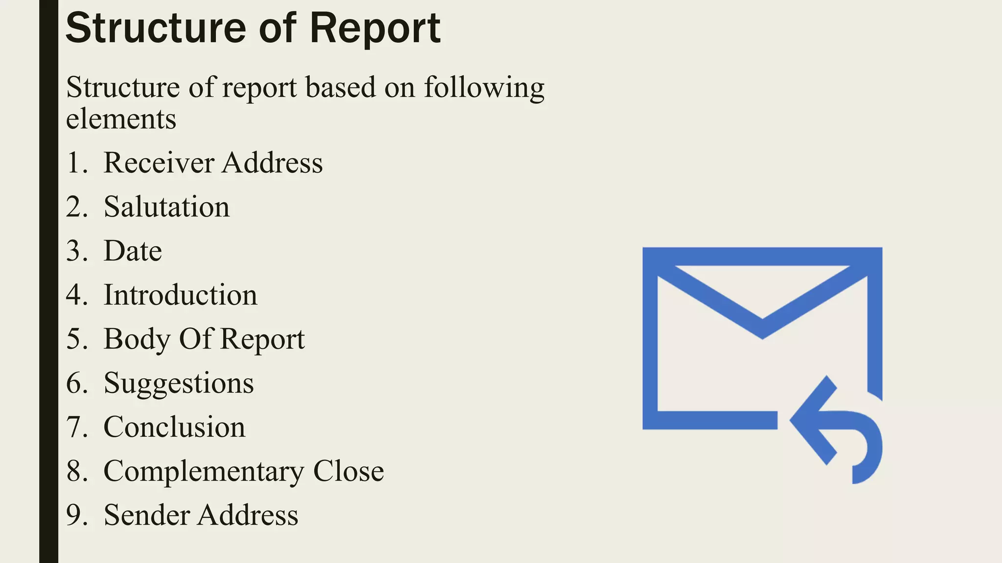 How to write a Report in English Grammer | PPTX