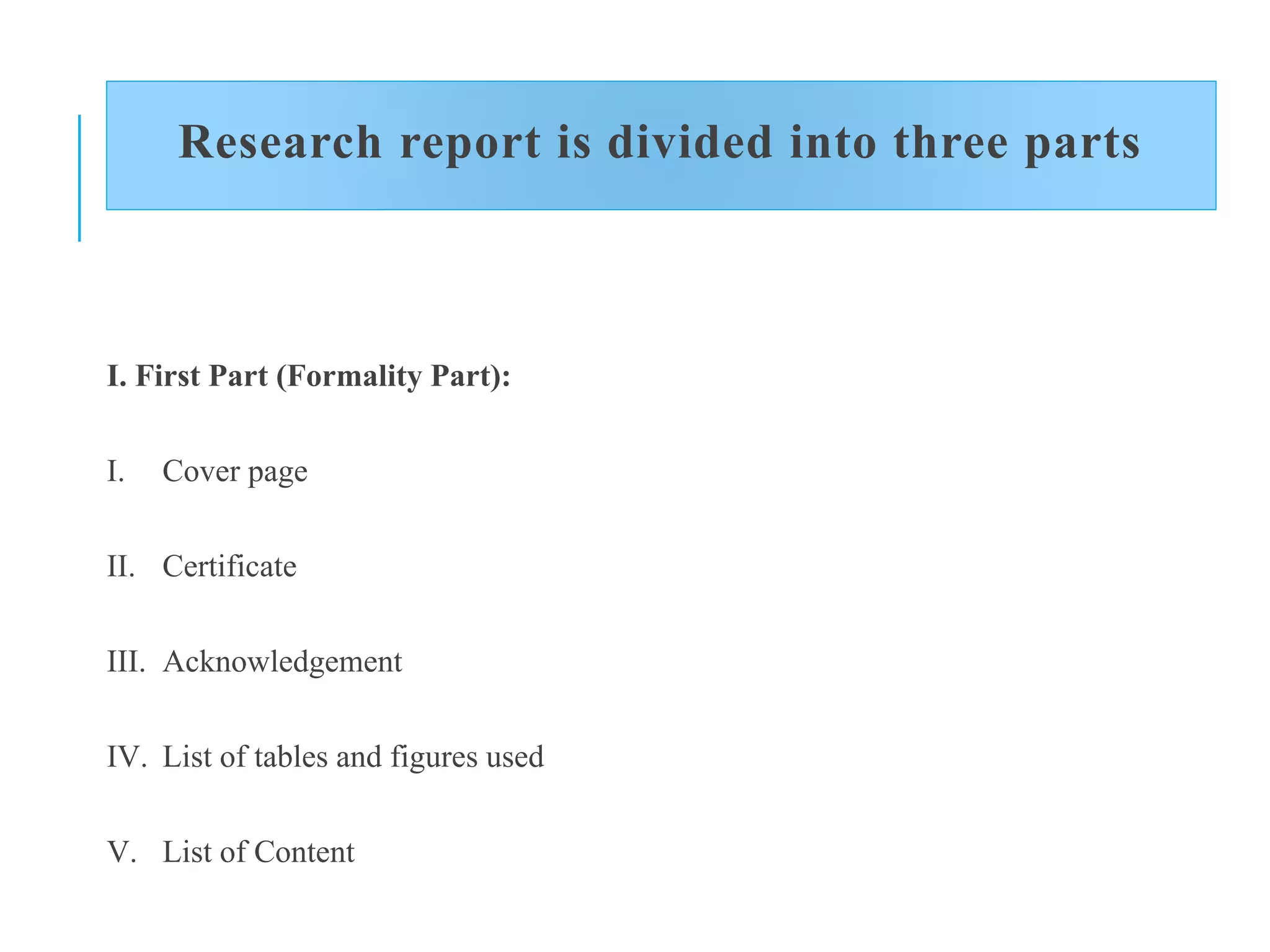 Report writing | PPTX