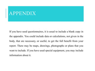 Report writing | PPTX