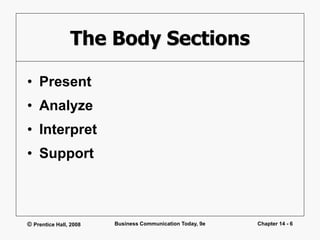 Report writing | PPT