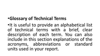 Report writing.pptx | Educational Assessment | Education