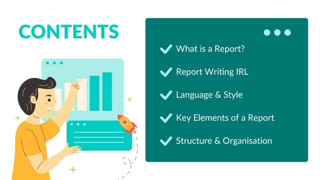 REPORT WRITING TEMPLATE SAMPLE FOR PRESENTATION | PPTX | Online ...