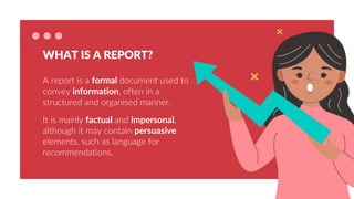 REPORT WRITING TEMPLATE SAMPLE FOR PRESENTATION | PPTX
