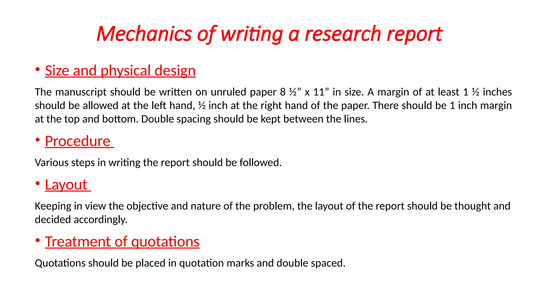 Chapter 19- Interpretation & Report writing | PPTX