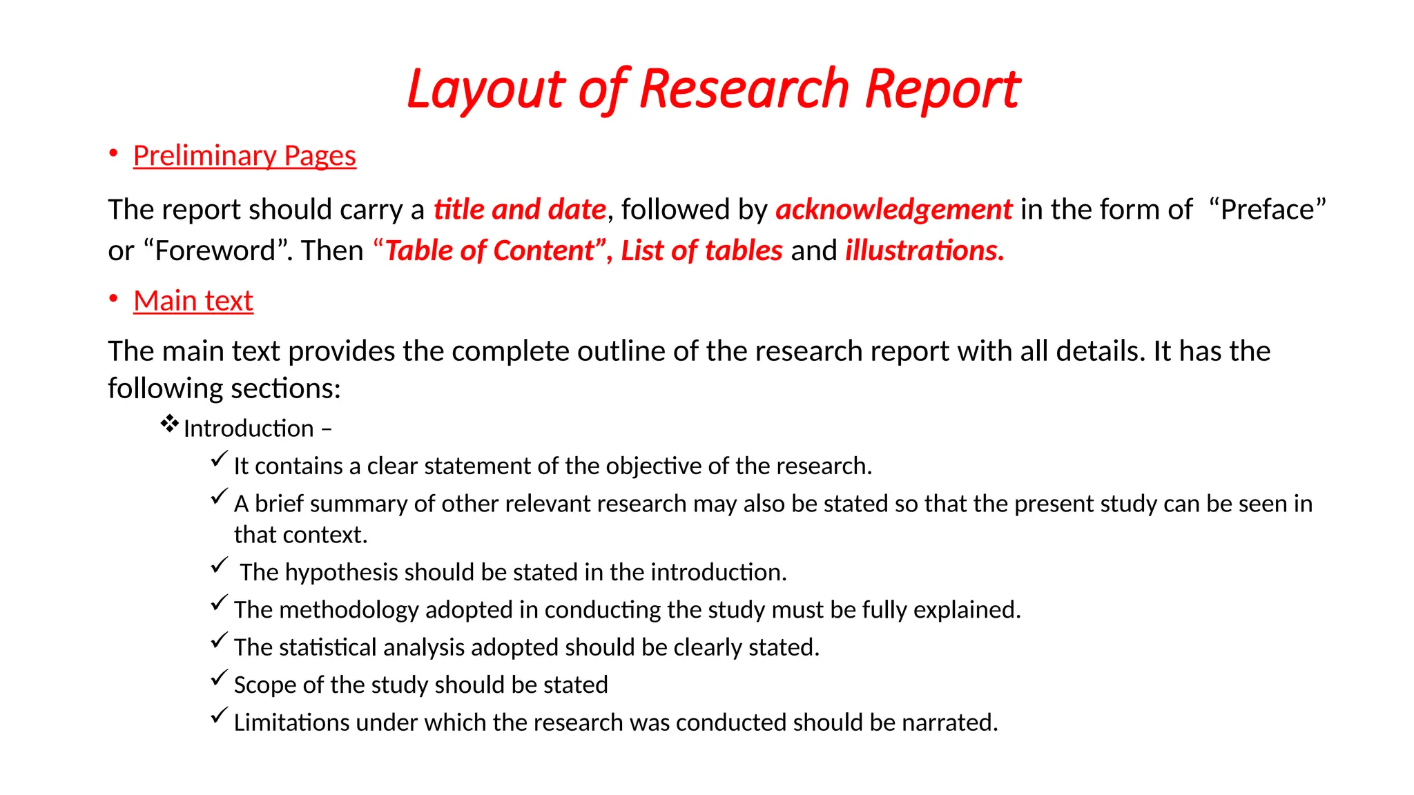 Chapter 19- Interpretation & Report writing | PPTX