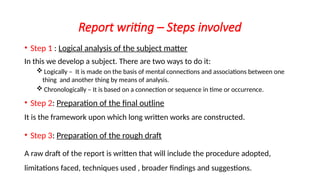 Chapter 19- Interpretation & Report writing | PPTX