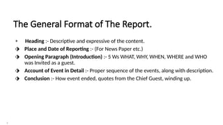 Report Writing.pptxReport Writing BY Capt. Dr. Hardeepsinh R. Gohil | PPTX