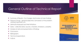 Research_Report_Writing_Principles_Types | PPT