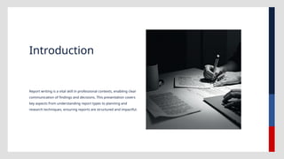 Mastering Effective Report Writing: Structure, Research, and ...