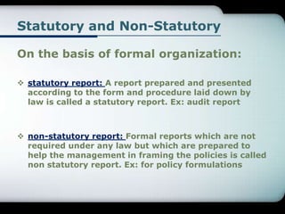 Report writing | PPTX