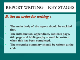 Report writing - method & struc - Pravin Mulay.ppt