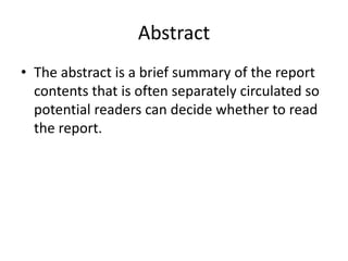 Report writing(1) | PPTX | Science