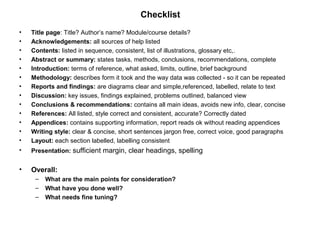 Report writing (1) | PPT