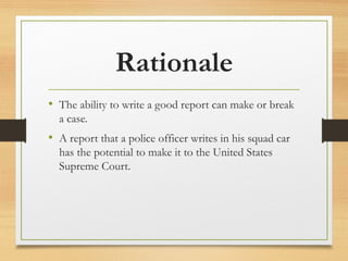 ESSENTIALS OF WRITING,TYPES OF REPORTS, PARTS OF REPORT | PPT