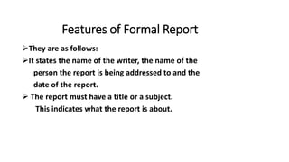 Report writing / types of report / news paper report/ | PPTX