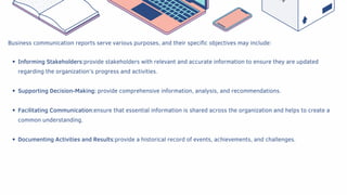 REPORT WRITINGR BUSINESS COMMUNICATION MMT 3063 | PPT