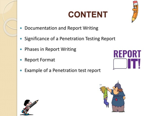 Report writing | PPT