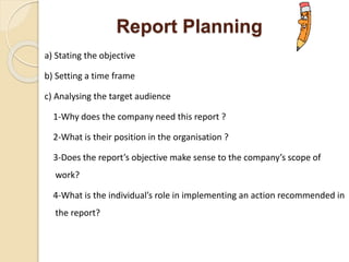 Report writing | PPTX