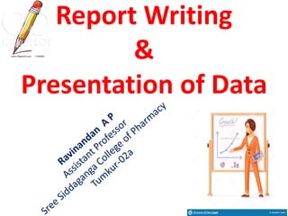Report Writing and Presentation of Data.pdf