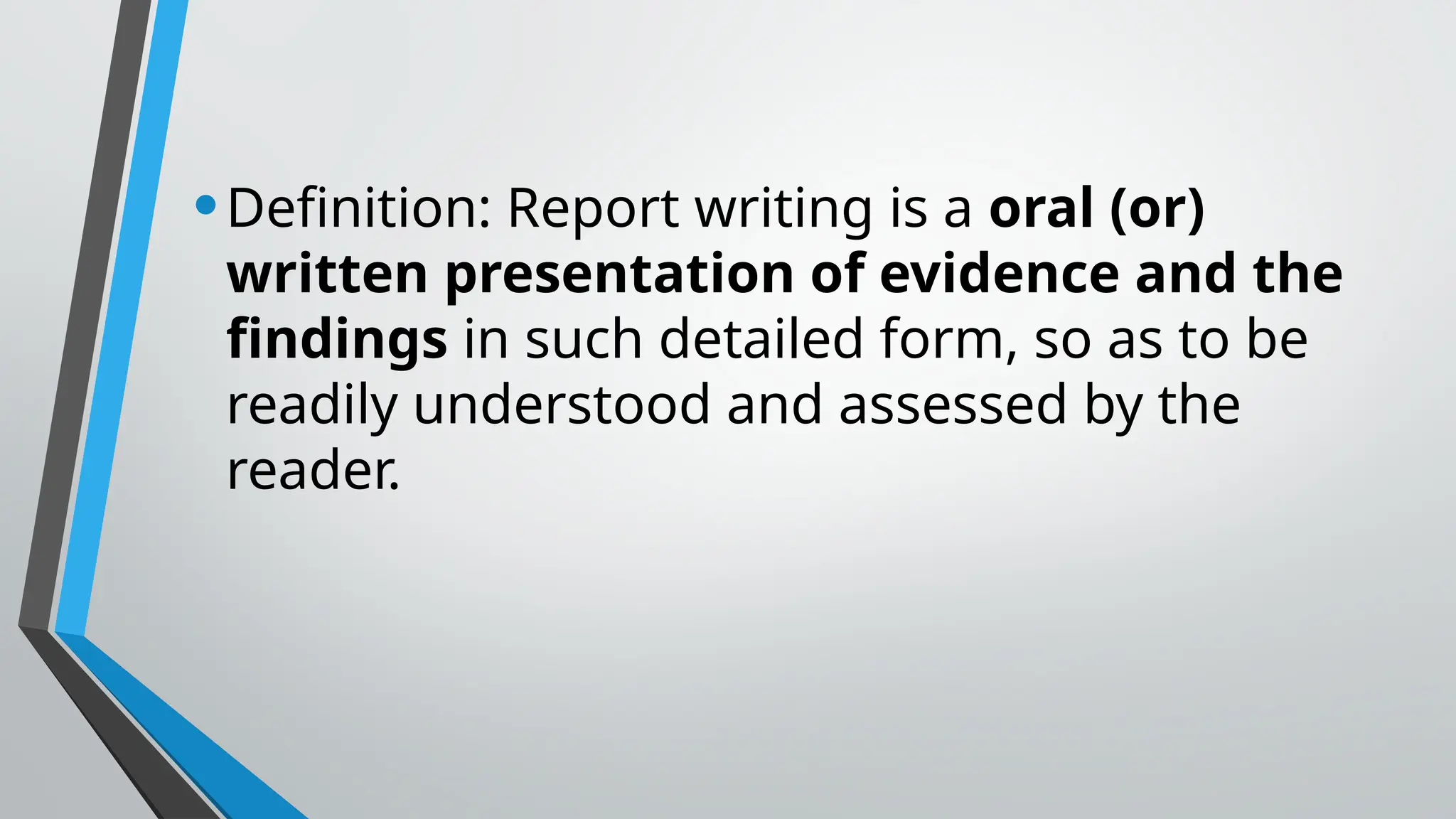 Report writing and presentation of data.pptx