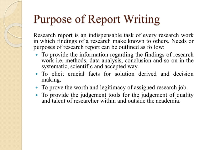 Report Writing and Techniques of Writing Research Report.pdf