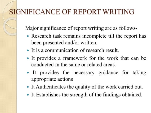 Report Writing and Techniques of Writing Research Report.pdf