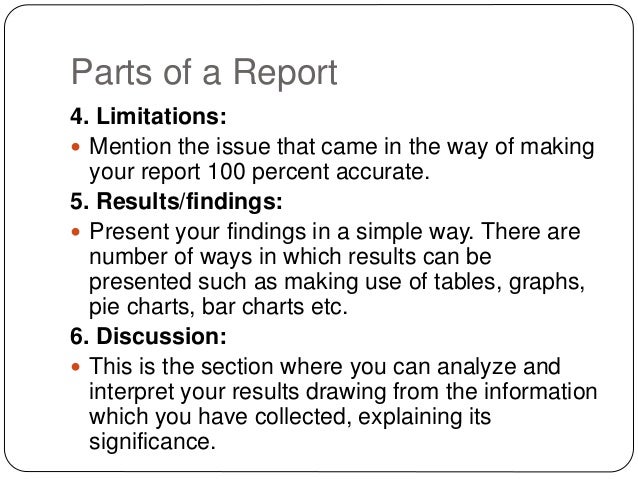 Report writing and types
