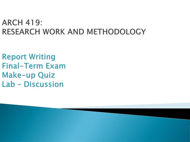 Report Writing Presentation for Students | PPT