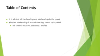 Report writing- how to write a good report? Prof D V Deshapnde | PDF