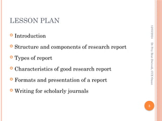 Report_Writing__Evaluation for human and physical geography | PPT