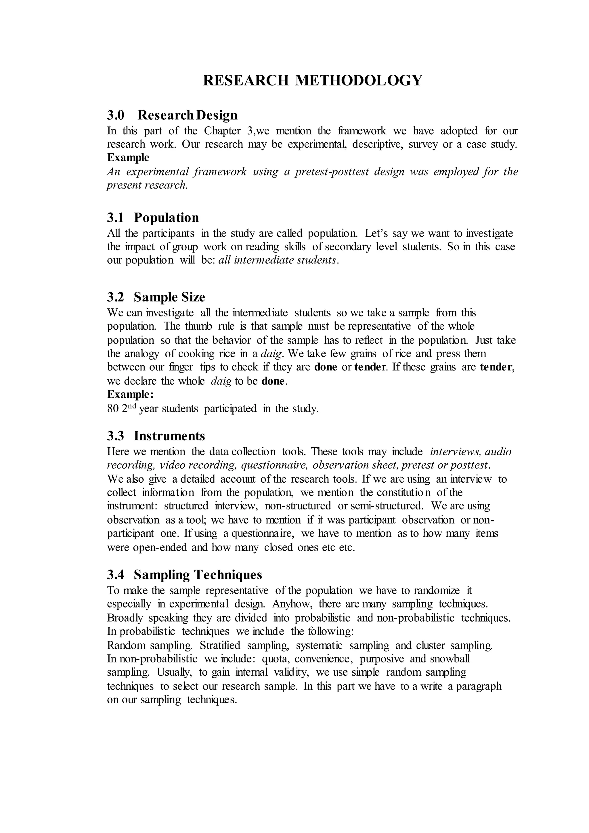 Report writing format | DOCX