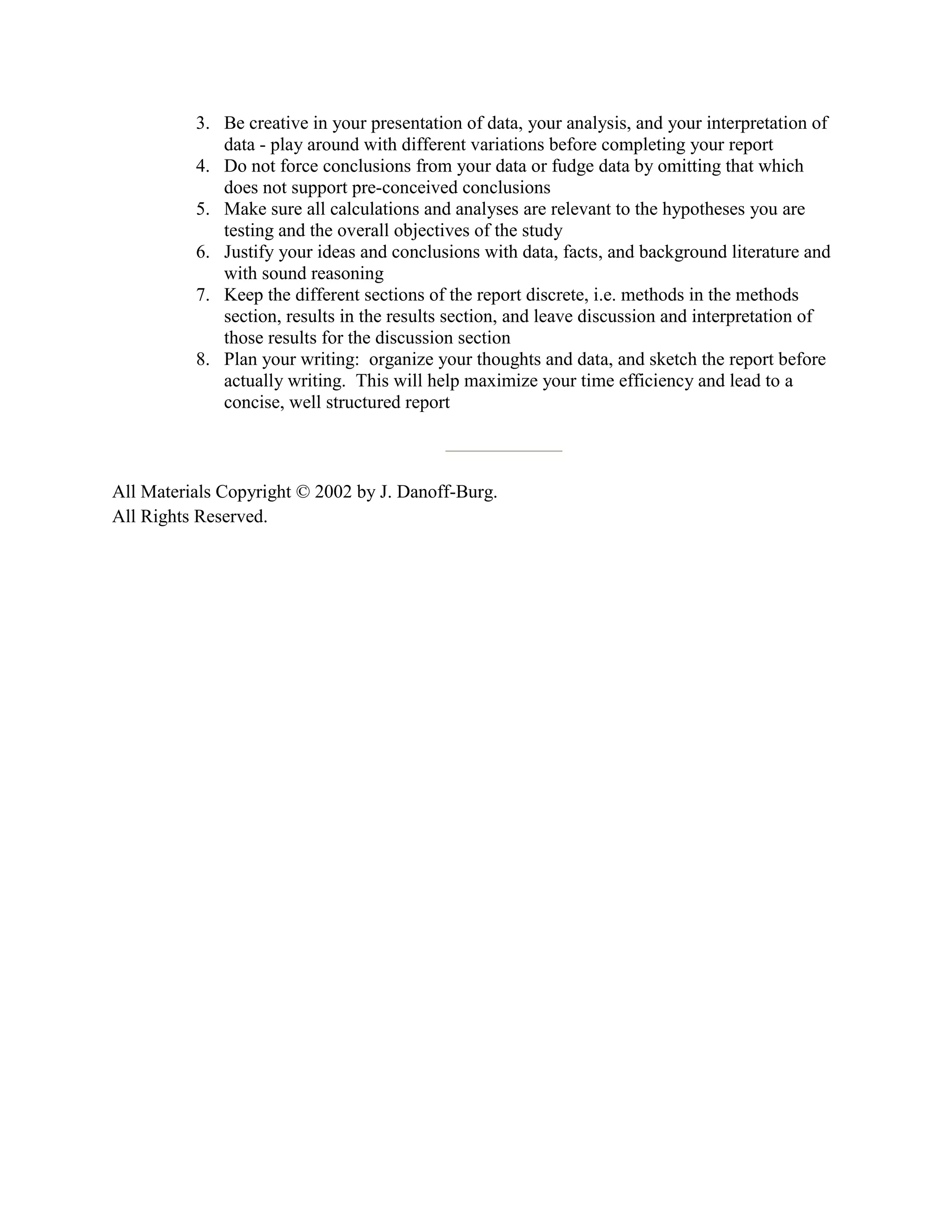 Report Writing Guide | DOCX