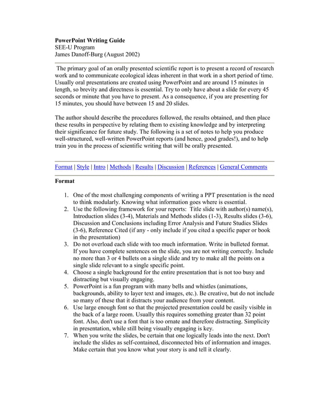 Report Writing Guide | PDF