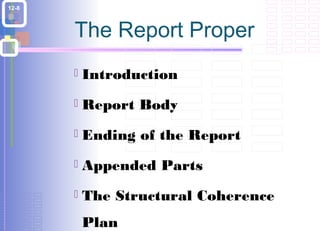 Report writing(long) | PPT