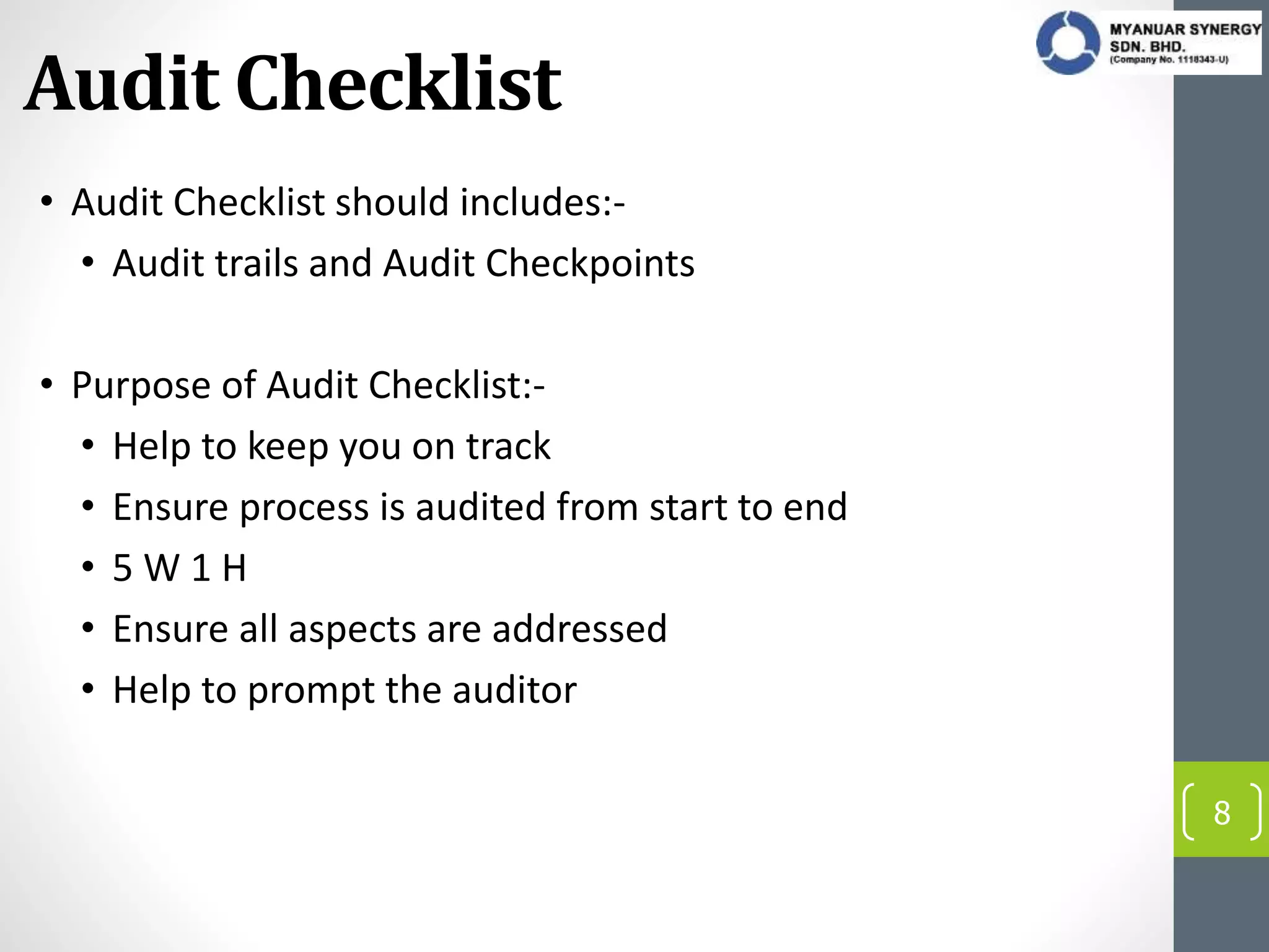 Audit Report Writing | PPTX