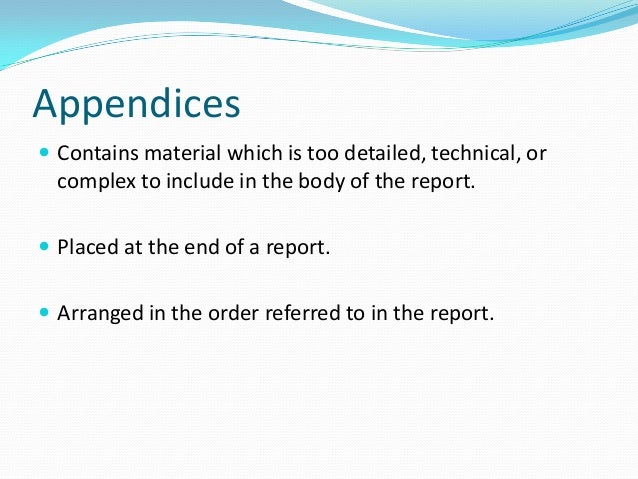 How to write a formal Report
