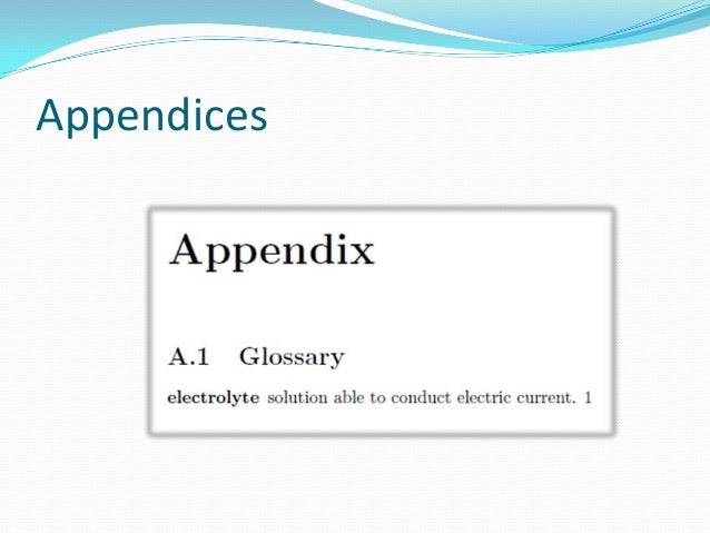 How to write a formal Report