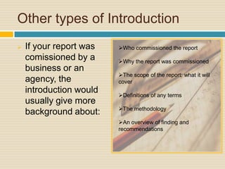 Report Writing for Academic Purposes | PPTX