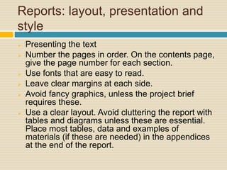 Report Writing | PPTX