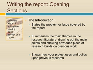Report Writing | PPT