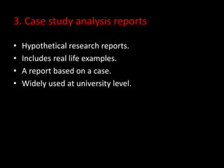 Report Writing - Music Assignment | PPTX