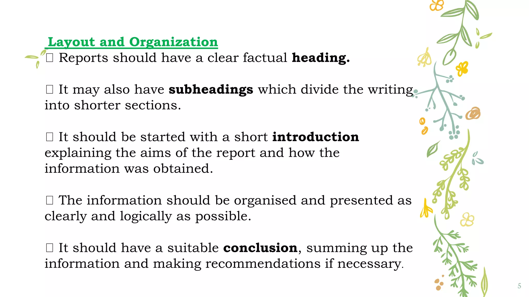 Report Writing Ppt Ppt