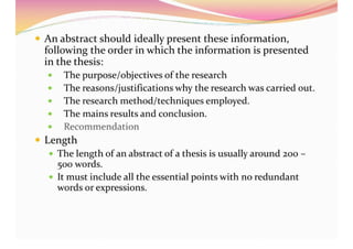 Report Writing & Preparation For Viva | PDF