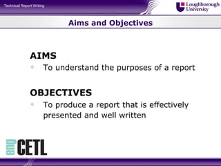 Report Writing | PPT