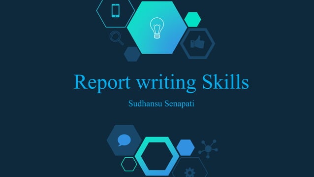 Report writing skills | PDF
