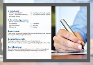 Report writing skills brochure | PPT