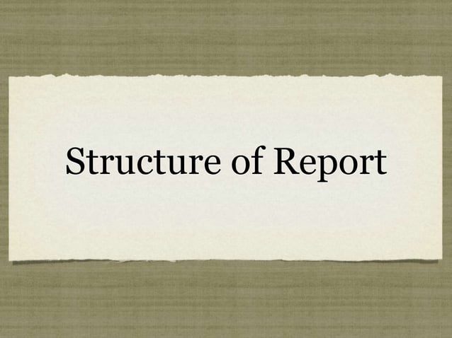 Report Writing Standards PPT report-writing-standards-ppt