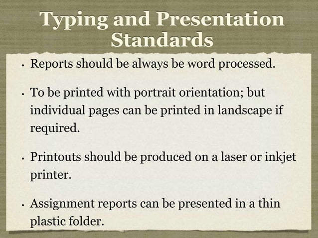 Report Writing Standards PPT report-writing-standards-ppt